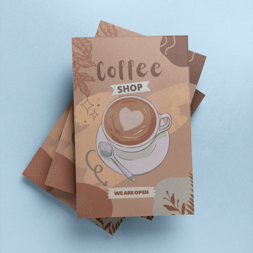 A4 Leaflets/Flyers - Star Print