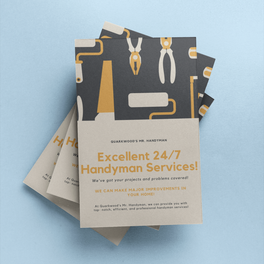 A6 Leaflets/Flyers - Star Print