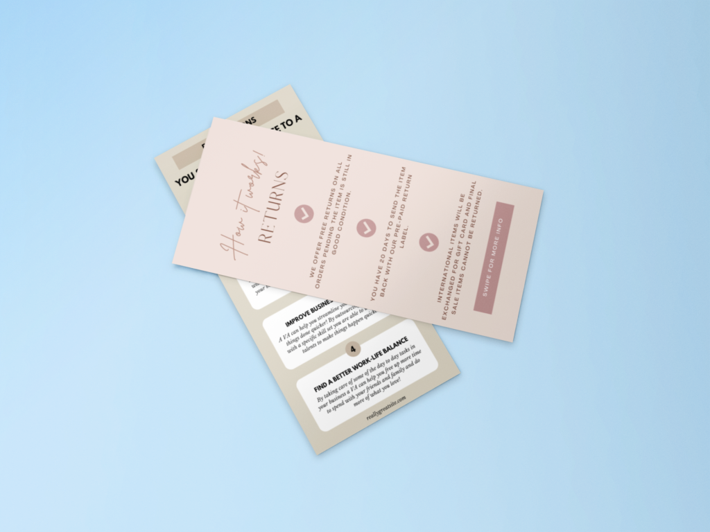 DL Leaflets/Flyers - Star Print