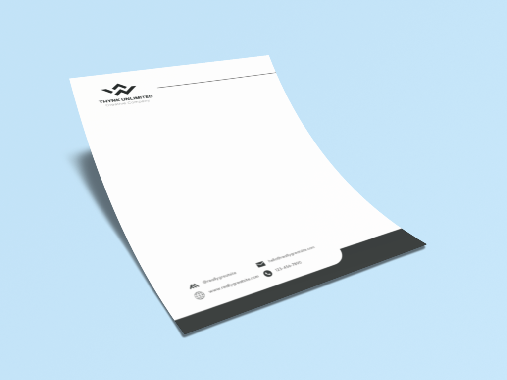 Letterheads - Star Print